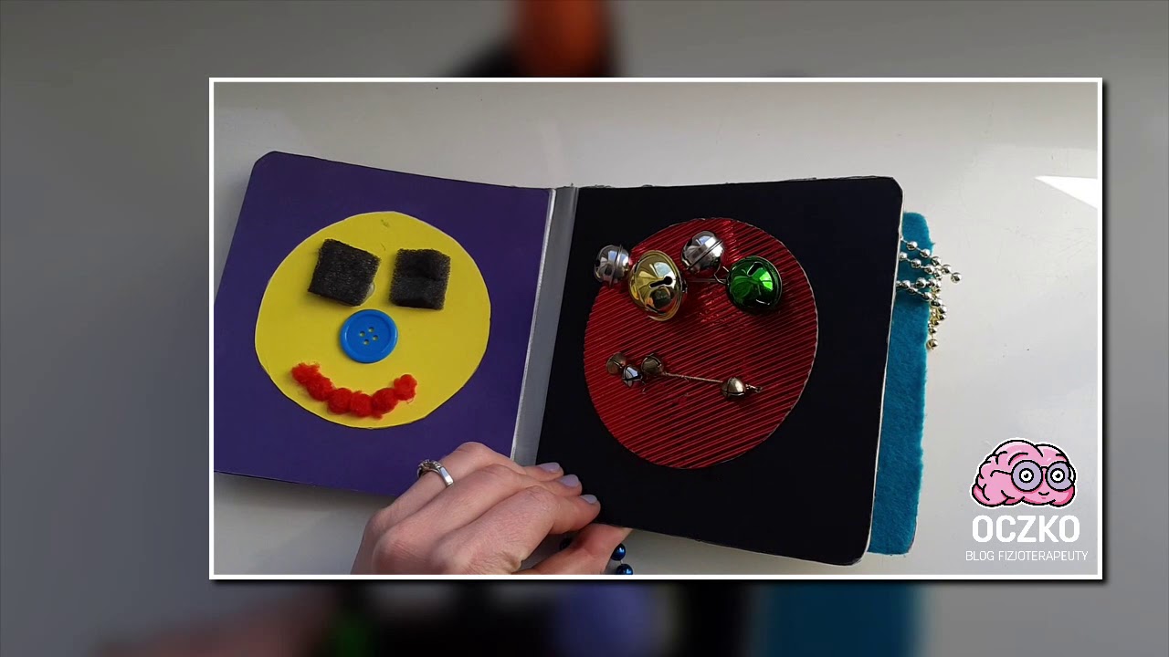 Sensory DIY book for KIDS - YouTube