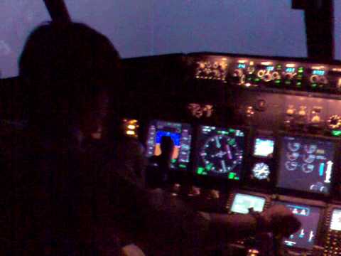 Boeing 737NG Engine Fire Procedure - YouTube