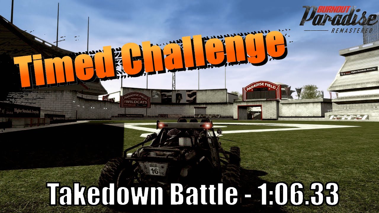 Timed Challenge - Takedown Battle 1:06.33 (PC WR) || Burnout Paradise ...