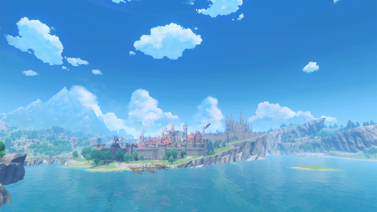 Mondstadt : Scenery : 48 IGH - YouTube