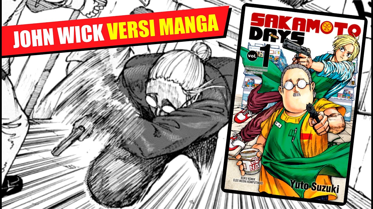 Komik Sakamoto Days, Pak Anzai Dari Slam Dunk Jadi Assassin? - YouTube