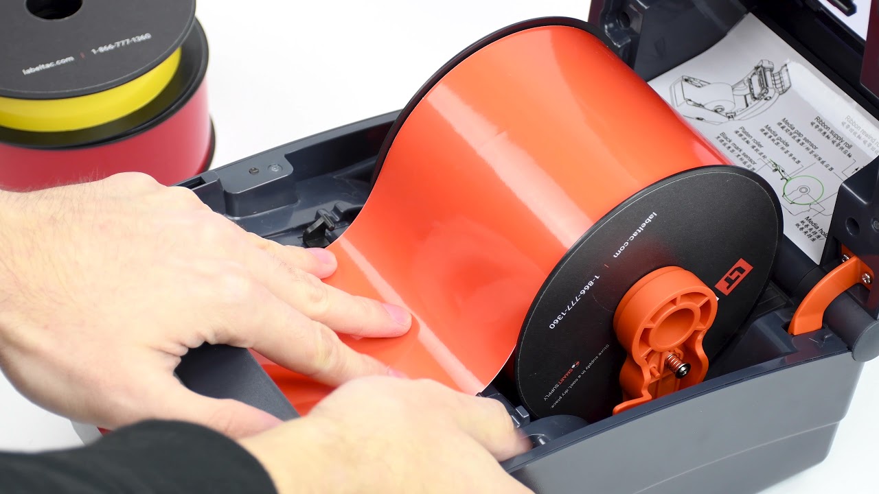 Loading Label Supply - LabelTac® 4 - YouTube