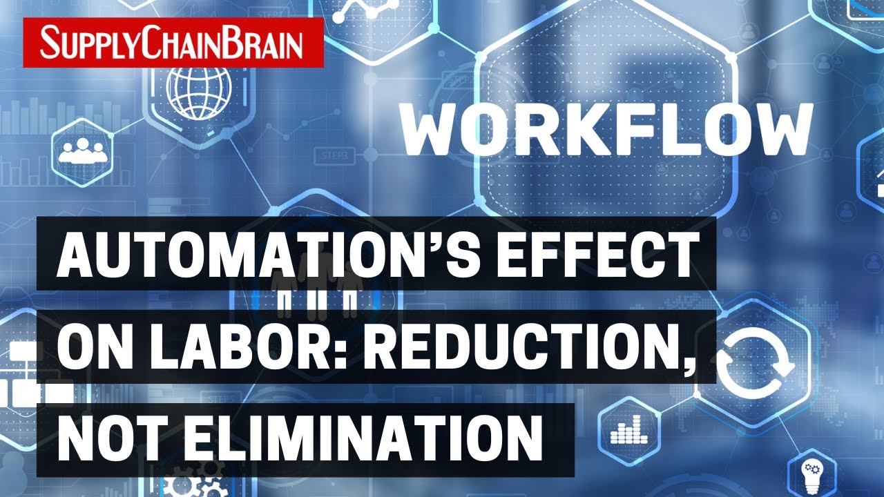 Automation's Effect on Labor: Reduction, Not Elimination - YouTube