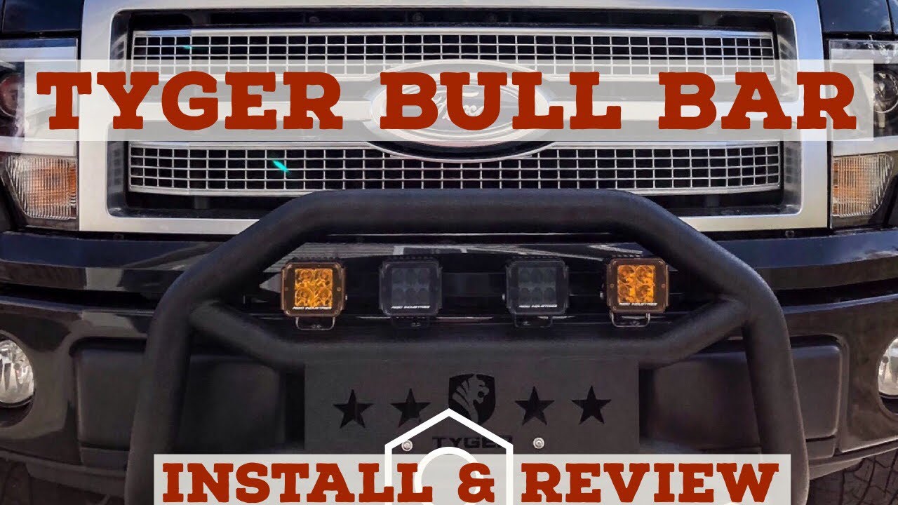 The Ford F150 Tyger Bull Bar install and Review - YouTube