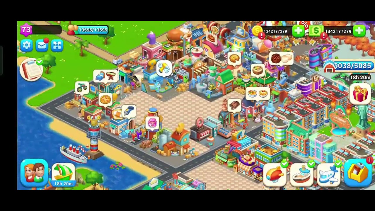 Farm City Gameplay levels 73 🌾🌿 - YouTube