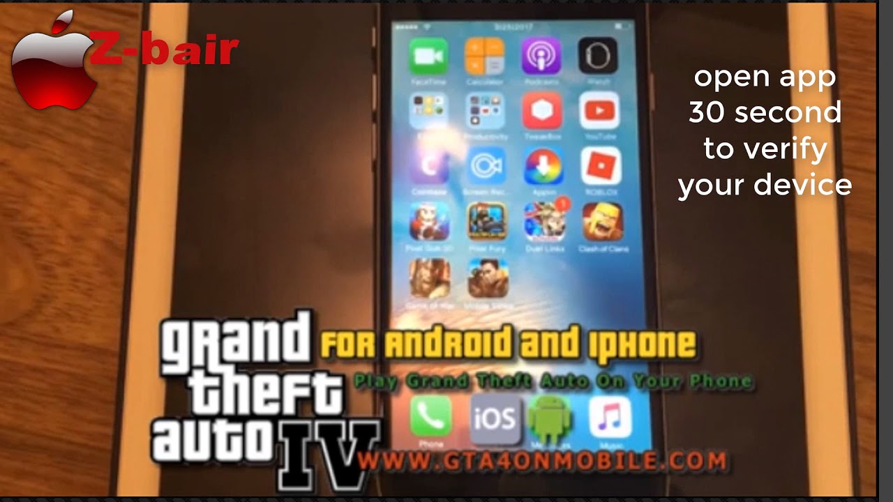 download gta4 for ios/android - YouTube