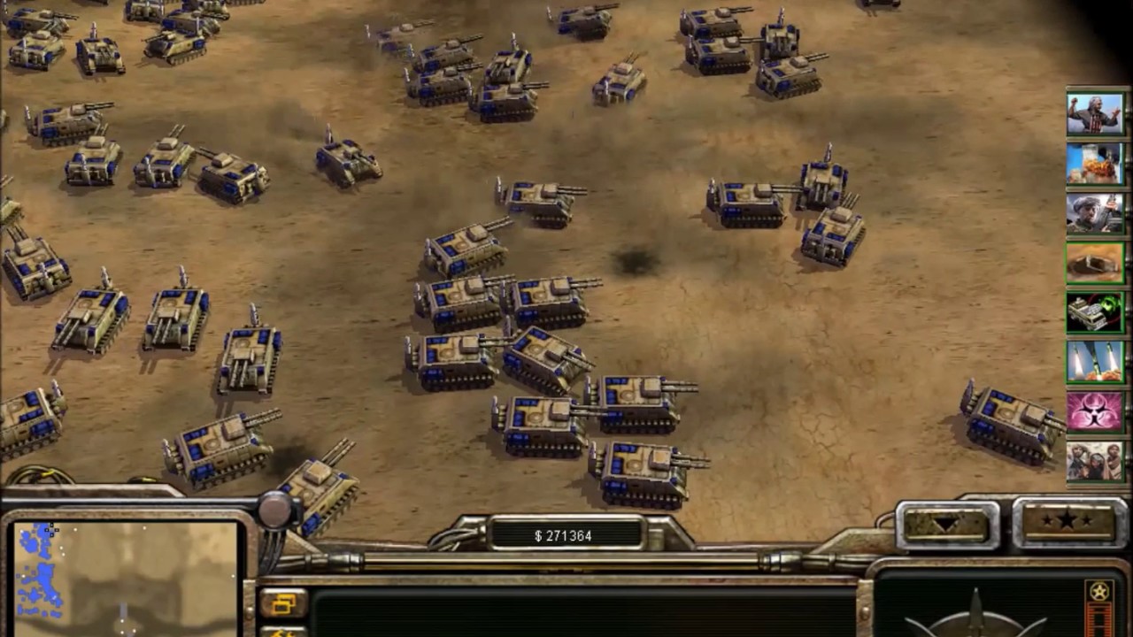 Command and Conquer Generals Zero Hour attack with only scorpion - YouTube
