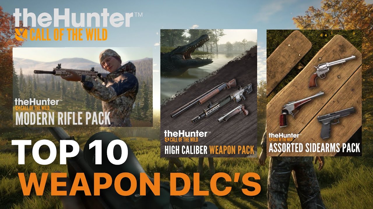 Top 10 WEAPON PACK DLCs to Buy | the Hunter Call of the Wild - YouTube