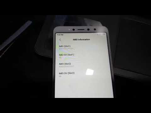 Redmi Y2/S2 (ysl) IMEI Repair - YouTube