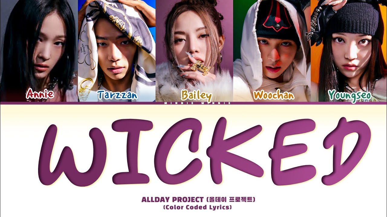 ALLDAY PROJECT 'WICKED' (Color Coded Lyrics) - YouTube