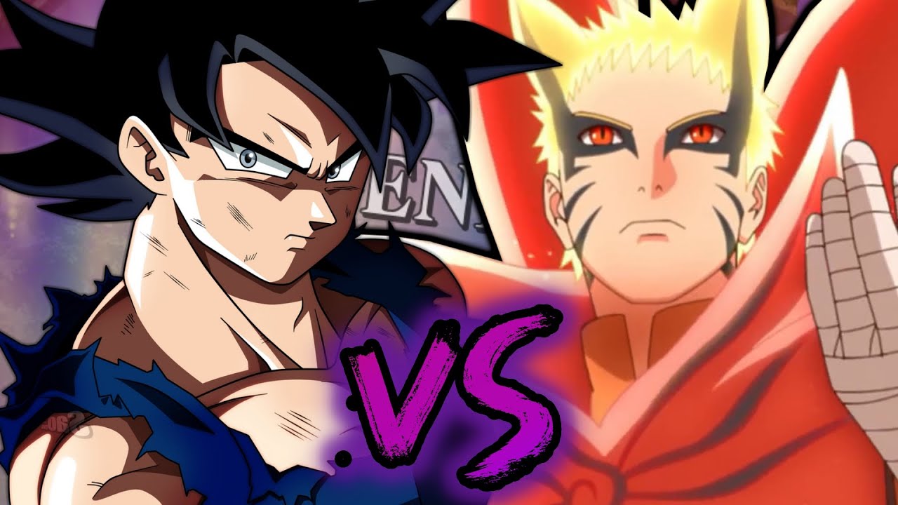 Dibujo De Naruto Vs Goku Goku Vs Naruto: ¿Quién Gana En Esta Batalla