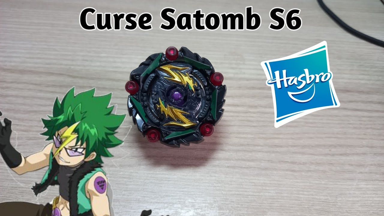 curse satomb s6 (Кёрс Сатомб С6)от Хасбро/Бейблейд Бёрст/Beyblayde ...