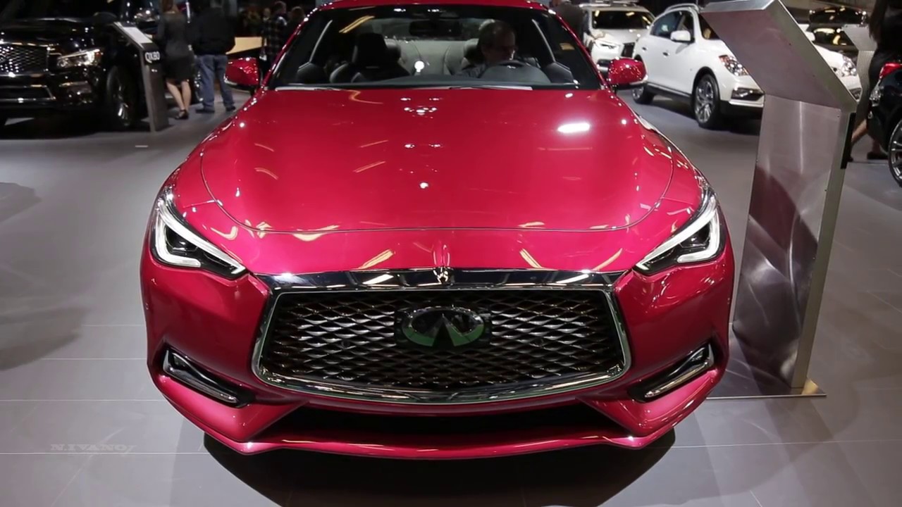 2017 Infiniti Q60s RED SPORT 3.0T - Walkaround Exterior&Interior 2017 ...