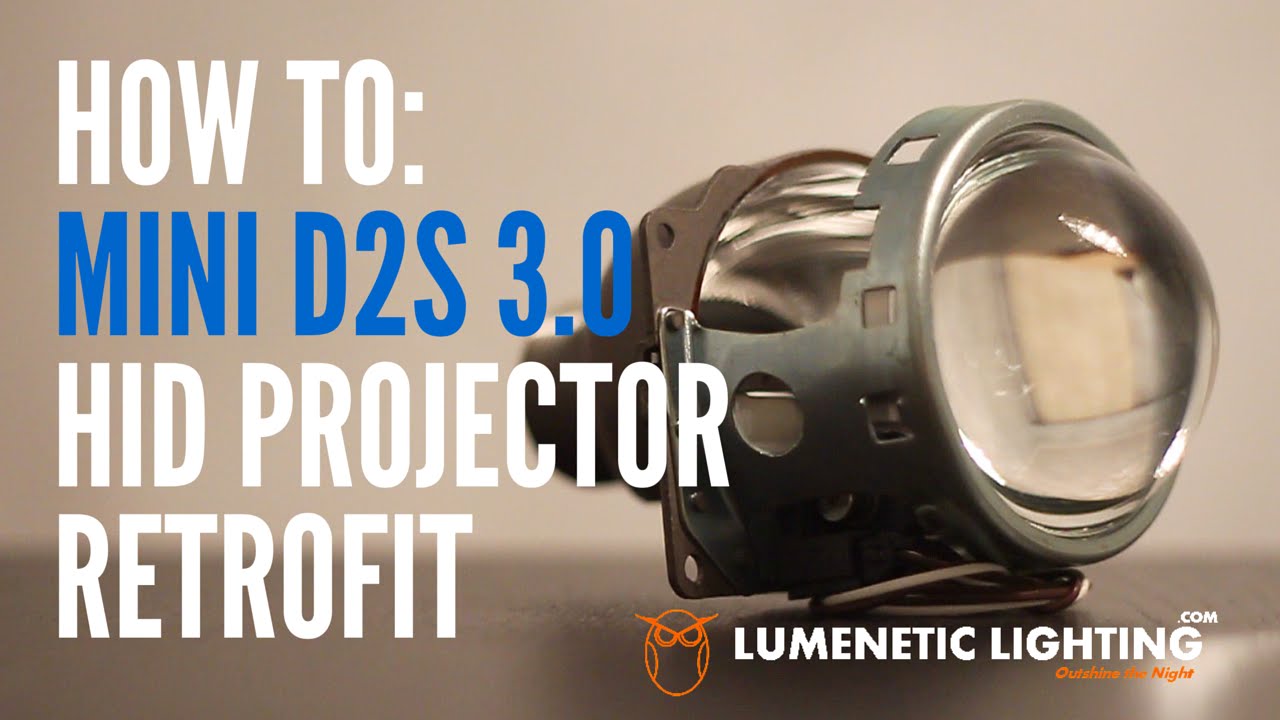 How to Mini D2S 3.0 Projectors DIY H4 9003 HID Install - 2002 Honda CRV ...