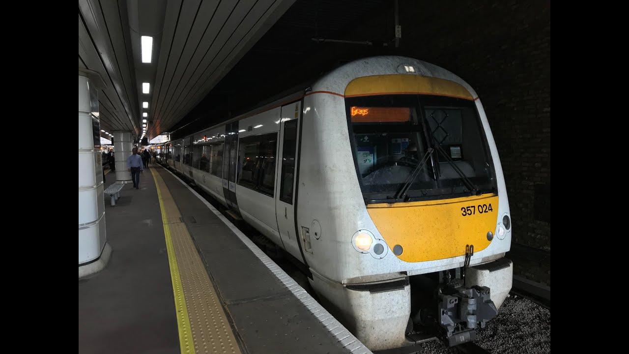 C2C Train - London Fenchurch Street to Rainham, Essex (Daytime) - YouTube