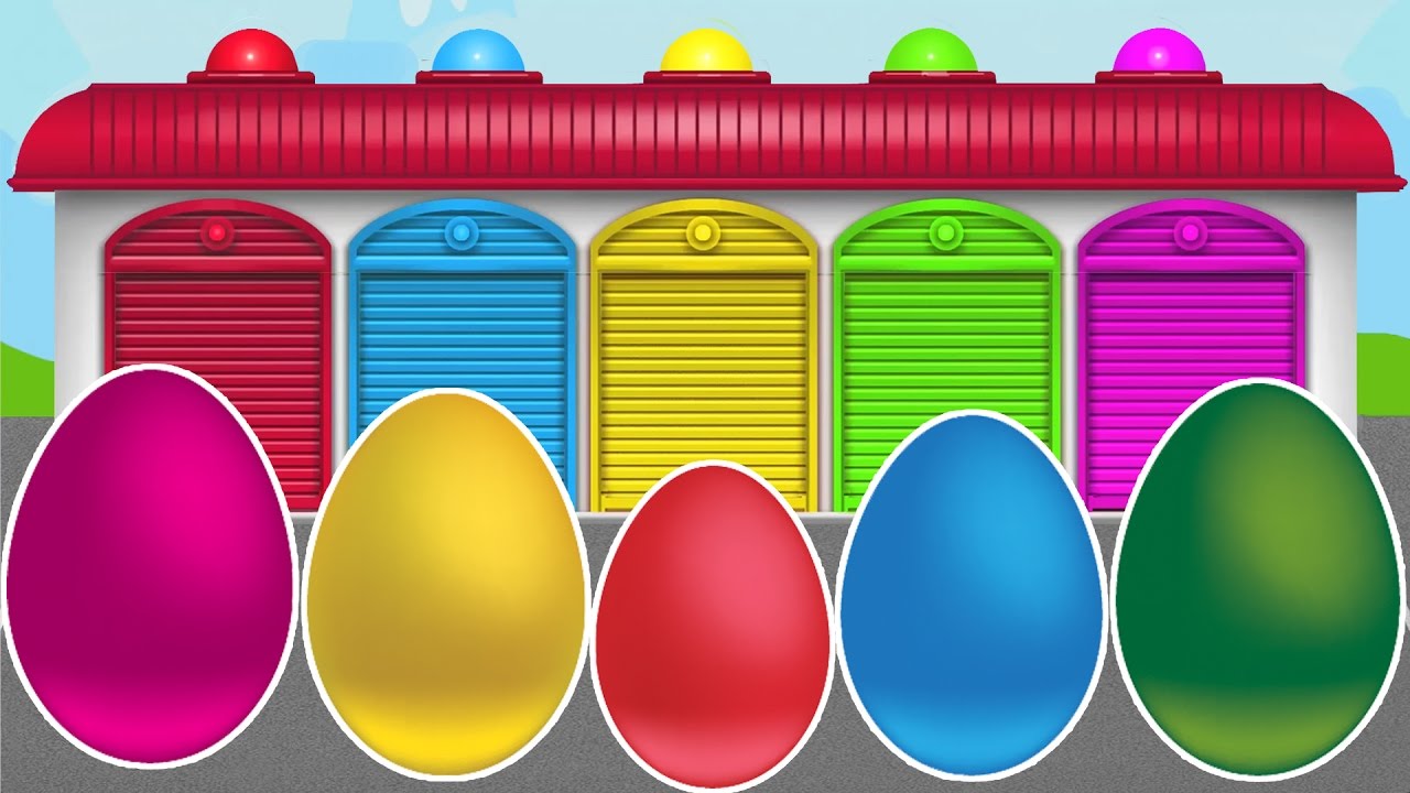 Learn Colors Surprise Eggs | Learn Numbers Song for Kids - YouTube
