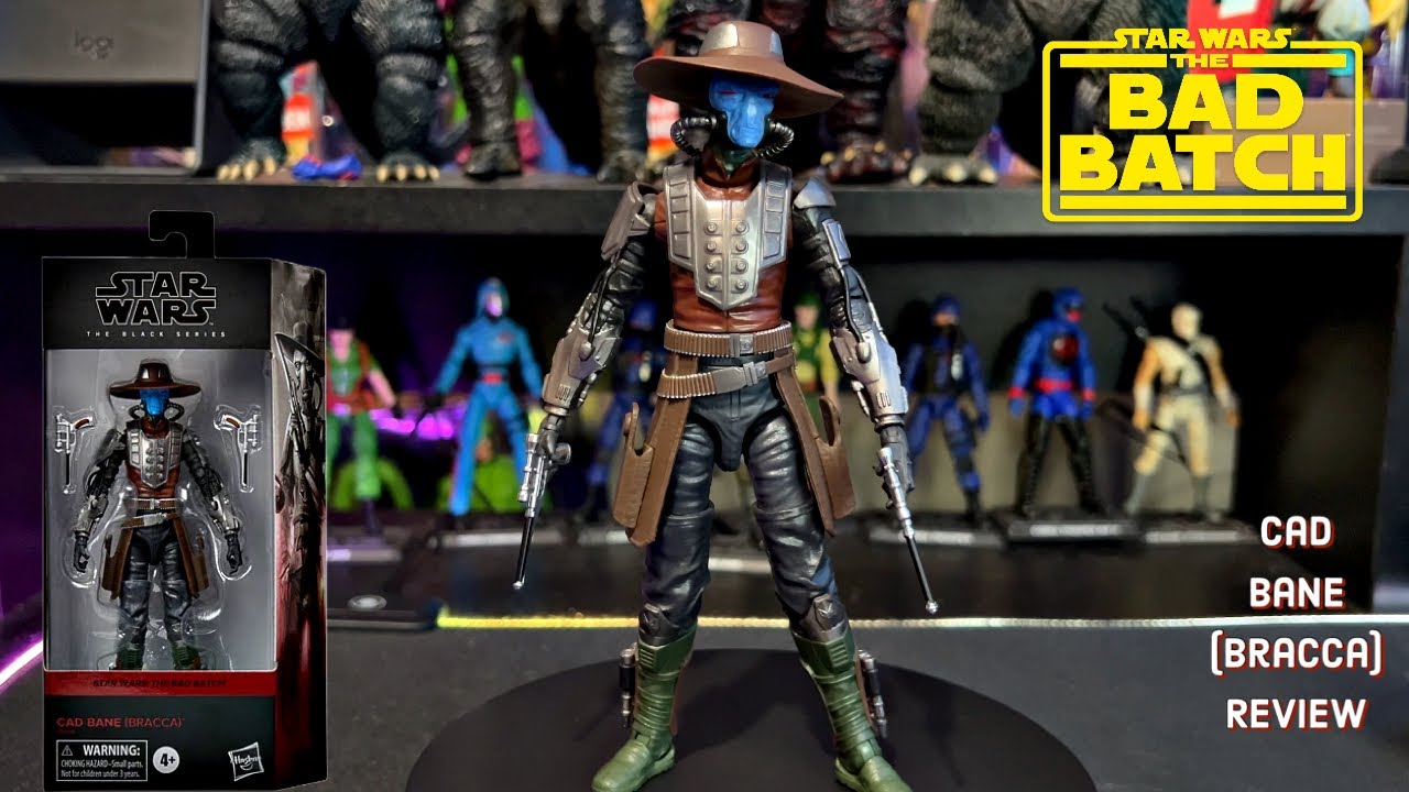 Star Wars Black Series Cad Bane (Bracca) The Bad Batch Review - YouTube