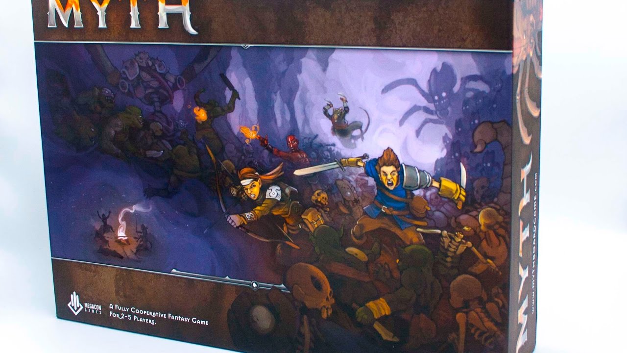 Myth 2.0 Board Game Review. Oh the horror.... - YouTube