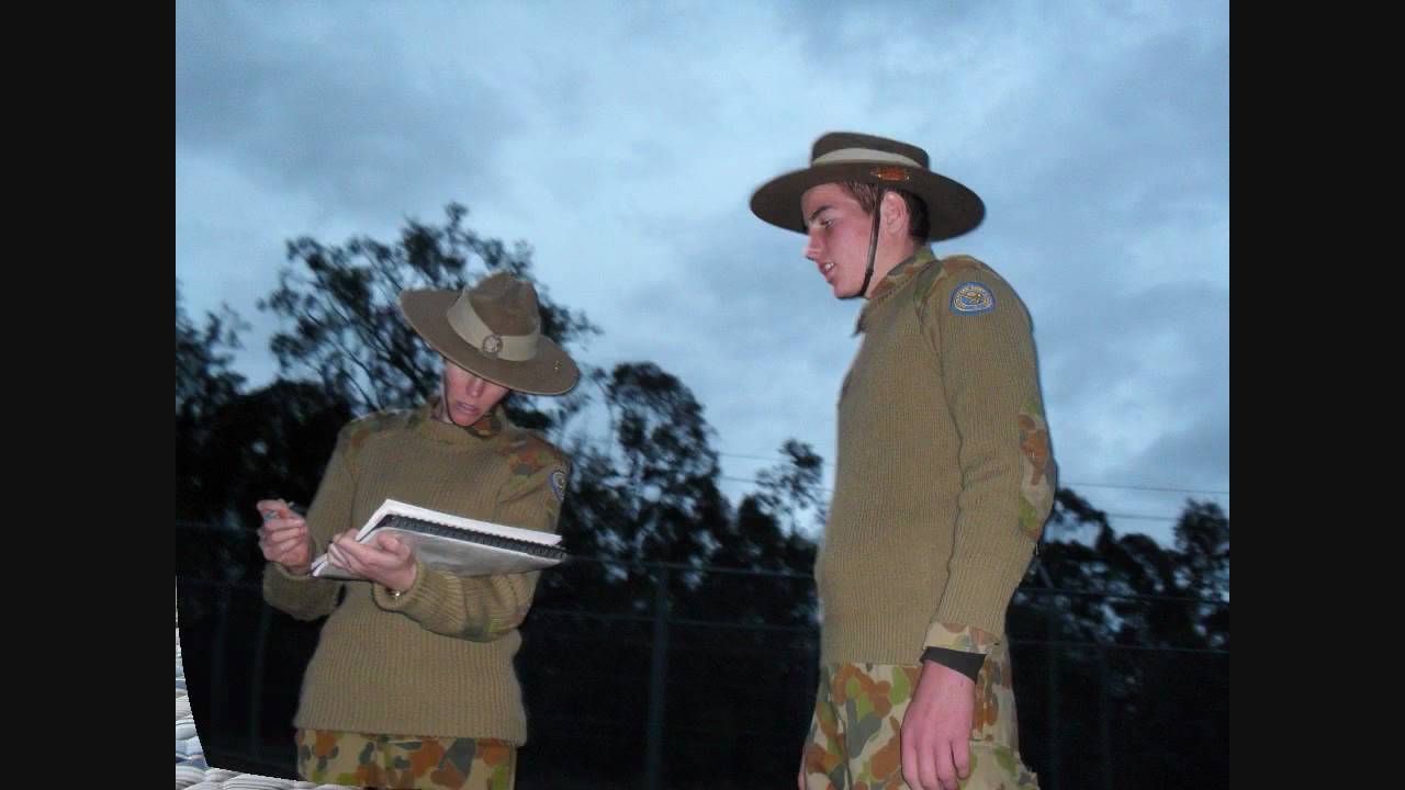 Junior Promotion Course Australia- Singleton Army Base!!! =) - YouTube