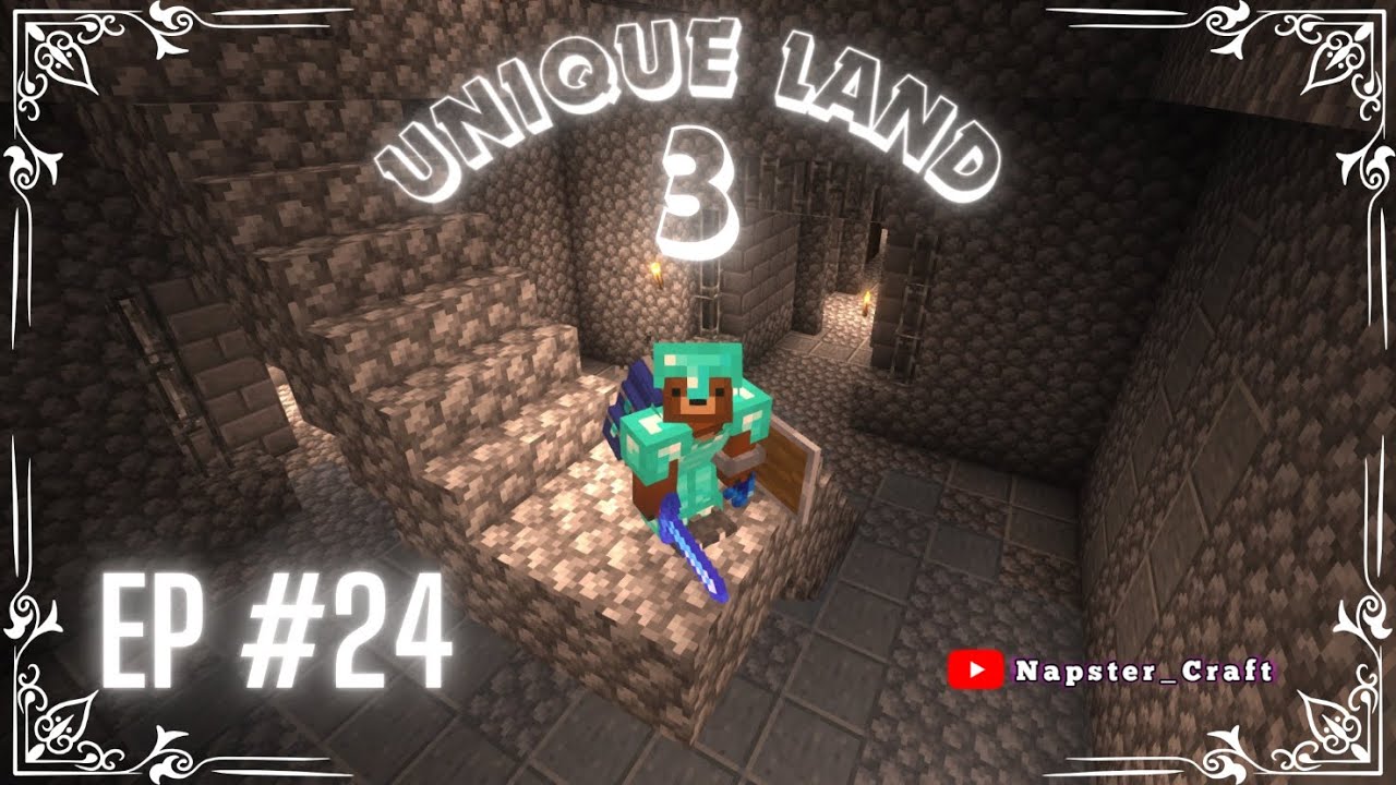 UNIQUE LAND 3! ¡MANSION MEJORADA ENTRAMOS AL SOTANO! EP #24 - YouTube