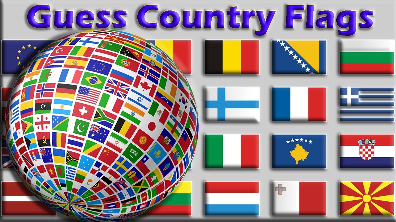Guess The Country by The Flag | World Flag Ultimate Quiz - YouTube