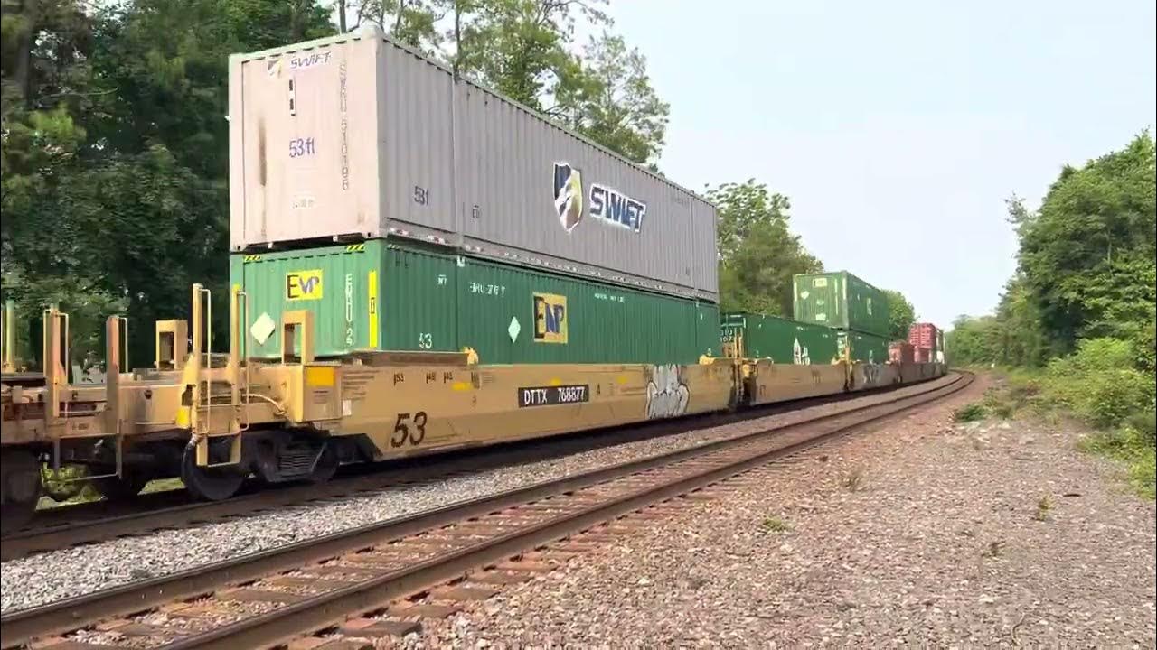 NS 4294 AC44C6M leads NS 23G with a Outstanding NC P5 horn through Piscataway,NJ! - YouTube
