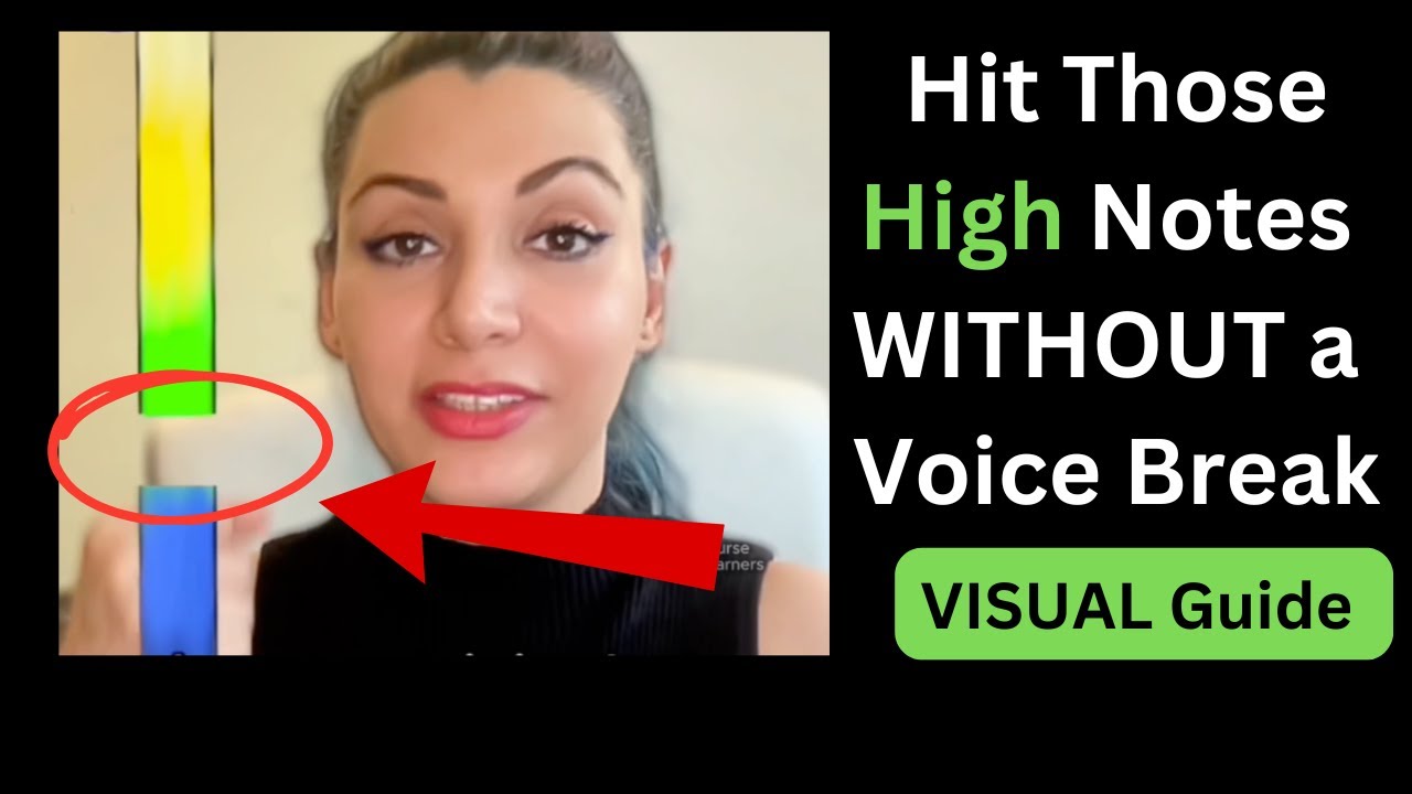 HACK to Singing High Notes Without Voice Cracks or Breaks I VISUAL ...
