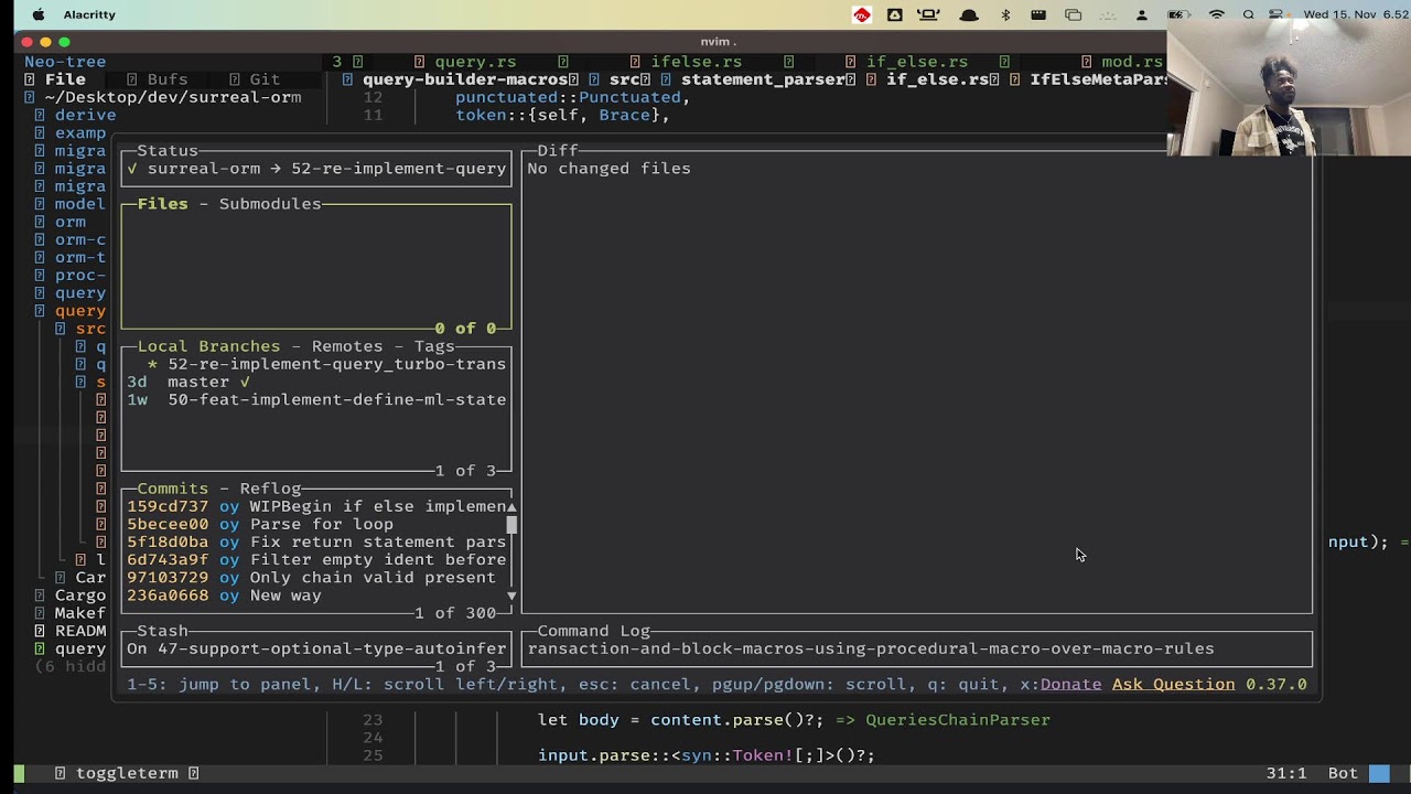 Oss Rust Metaprogramming Future Query Builder Surrealorm Database Youtube