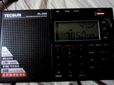 TECSUN PL 330..SSB..TEST..40 MTR - YouTube