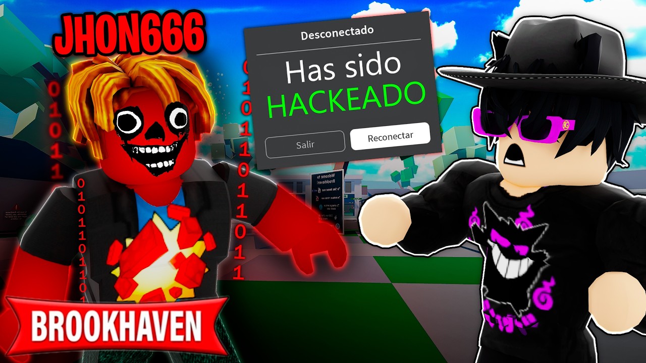 Este PELIGROSO HACKER de ROBLOX ME HIZO ESTO... (John666) - YouTube