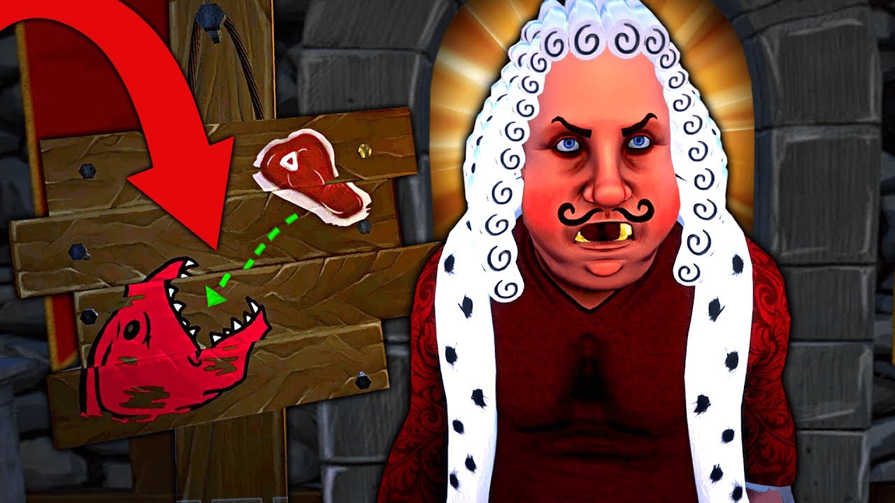 THE KING HAS A MONSTER?! - Medieval Hello Neighbor - Goodbye My King ...