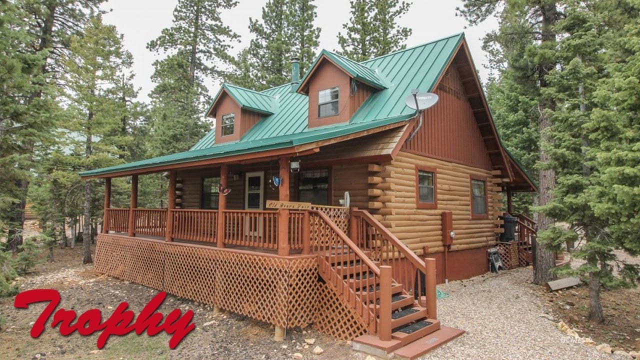 Whole Log Cabin Tour (SOLD) - 355 E Forest Dr, UT - YouTube