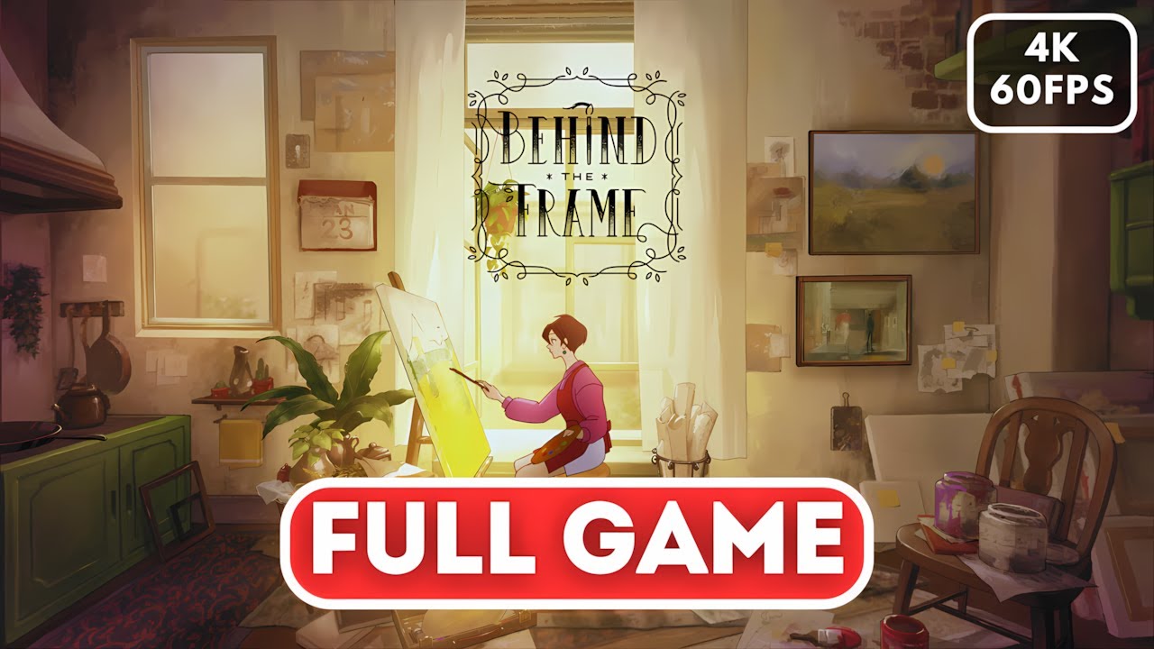 BEHIND THE FRAME Gameplay Walkthrough FULL GAME【4K 60FPS】No Commentary ...
