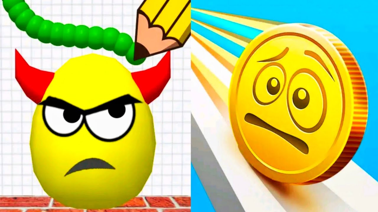 Draw To Smash vs Coin Rush - All Levels Gameplay (Android,iOS) Part 2 ...