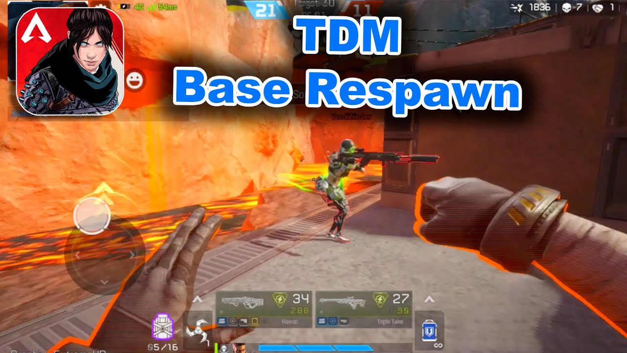 Apex Legends Mobile Gameplay TDM Base Respawn - YouTube
