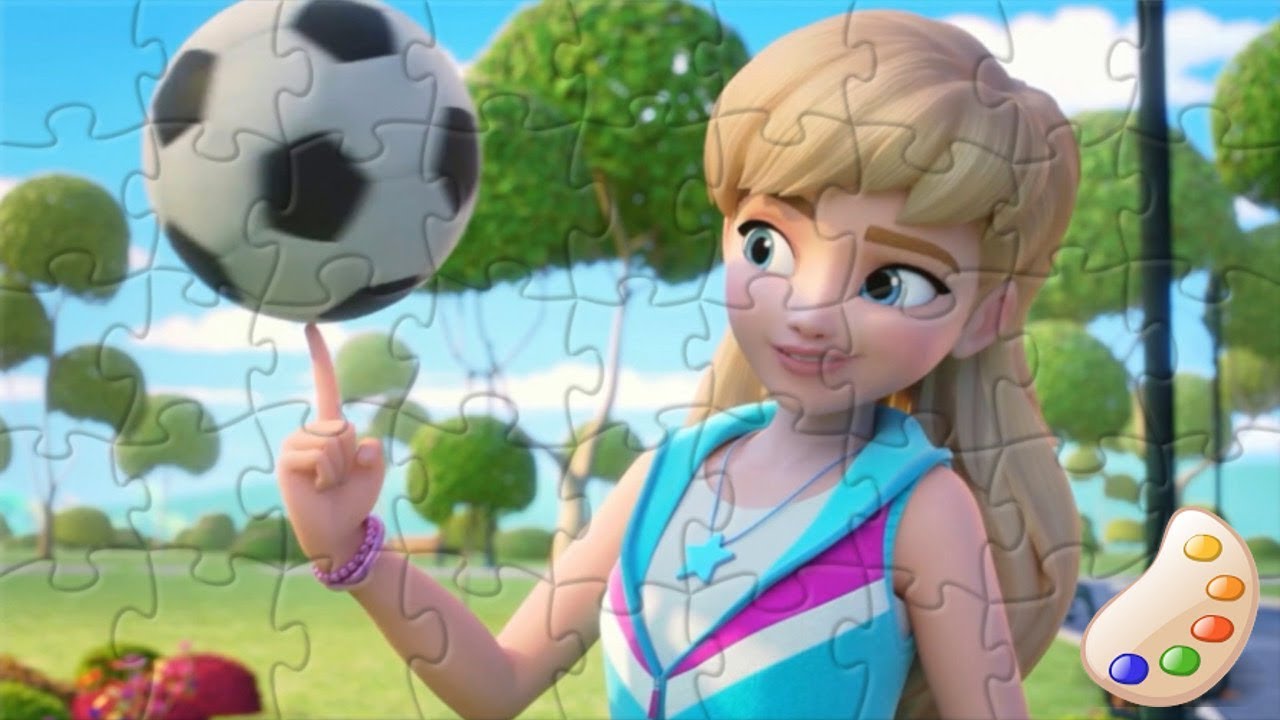Lego Friends: Girls on a Mission Stephanie Fun Kids Puzzles - YouTube