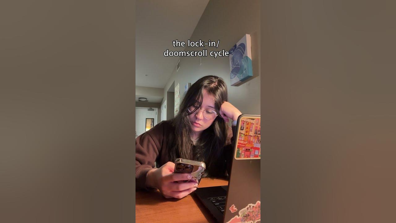 The Lock-in/Doomscroll Studying Cycle - YouTube