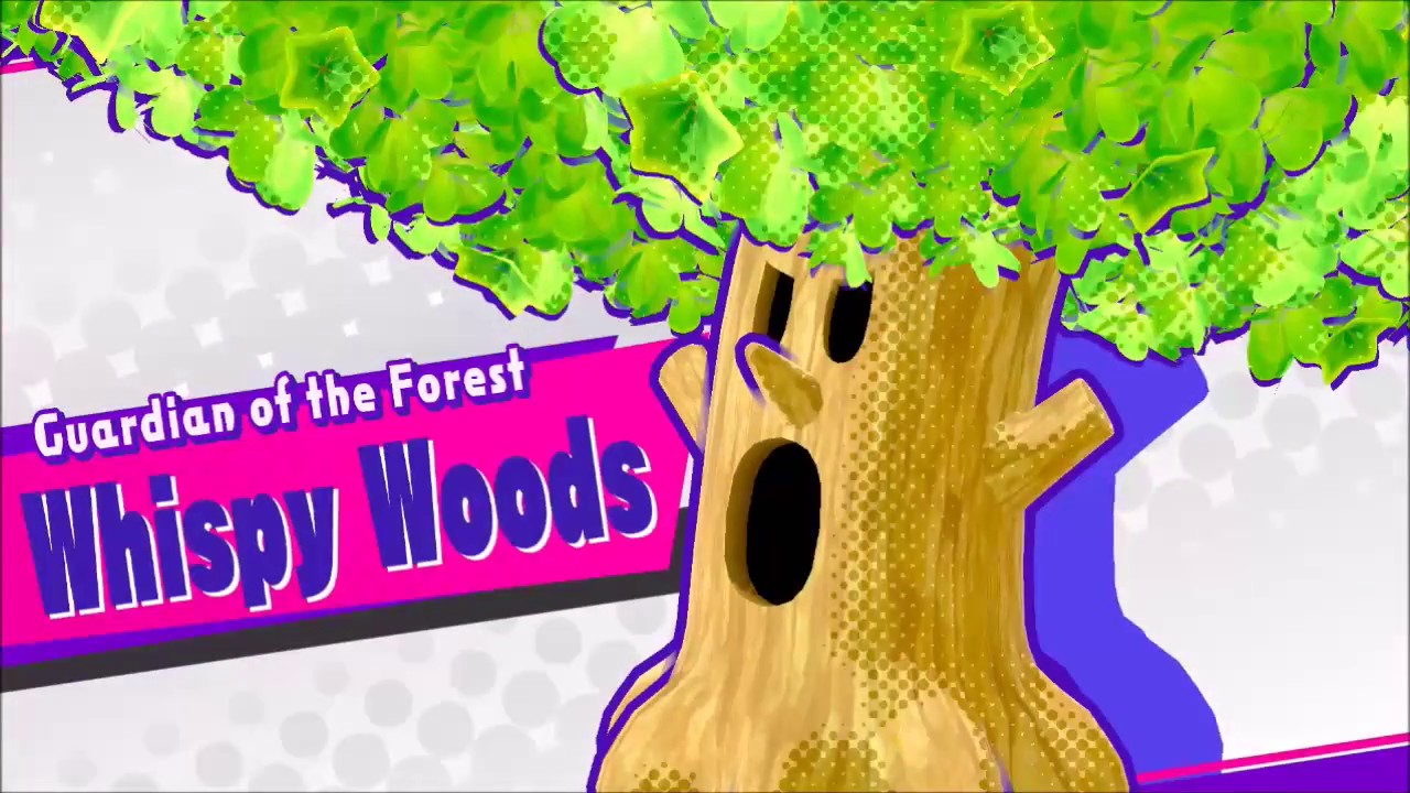 Kirby Star Allies Demo Whispy Woods Boss Fight - YouTube