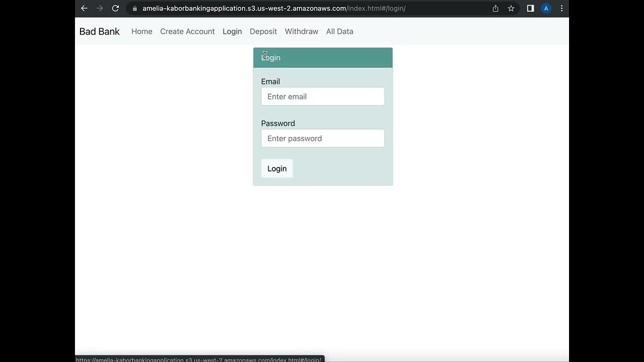 Banking Application Demo - YouTube