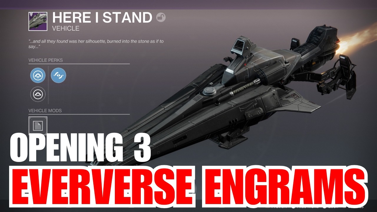 Opening 3 EVERVERSE ENGRAMS - Destiny 2 Engrams - Engram Rewards and ...