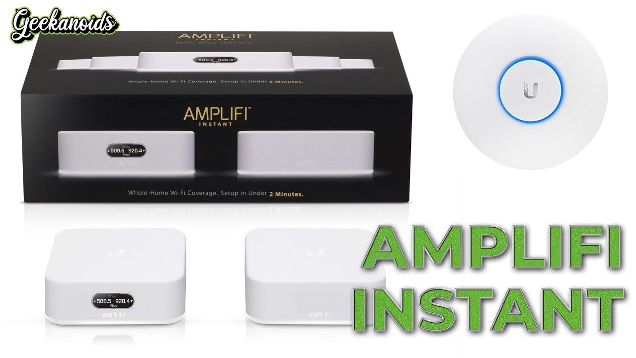 AmpliFi Instant - NOT Just a WiFi Router !!! - YouTube
