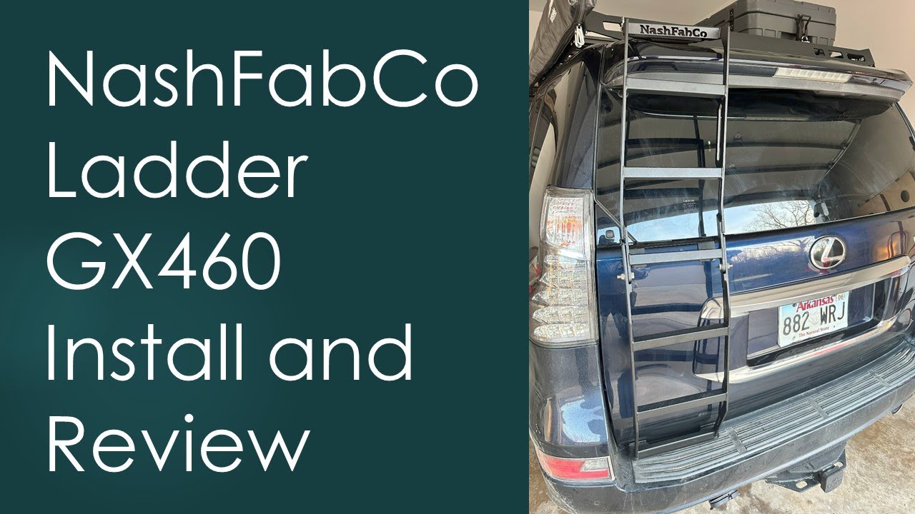 NashFabCo Ladder install on the GX!!! - YouTube
