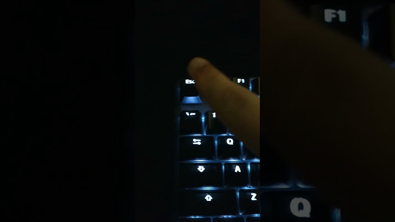 Pressing the Esc key - YouTube