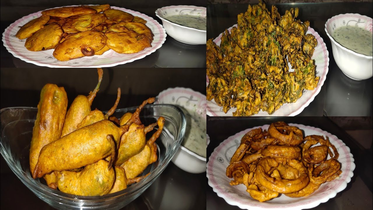 Pakora platter||4 types of Pakora||iftar recipe||smart cooking classes ...
