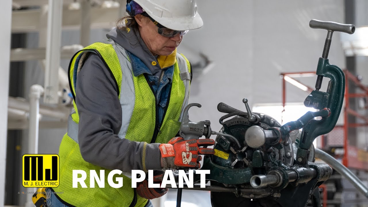 RNG Plant | M. J. Electric - YouTube
