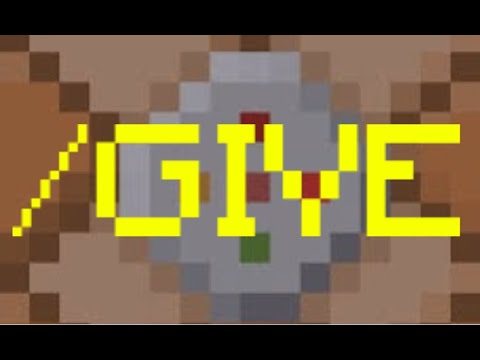 How To Use The /Give Command In Minecraft! - YouTube
