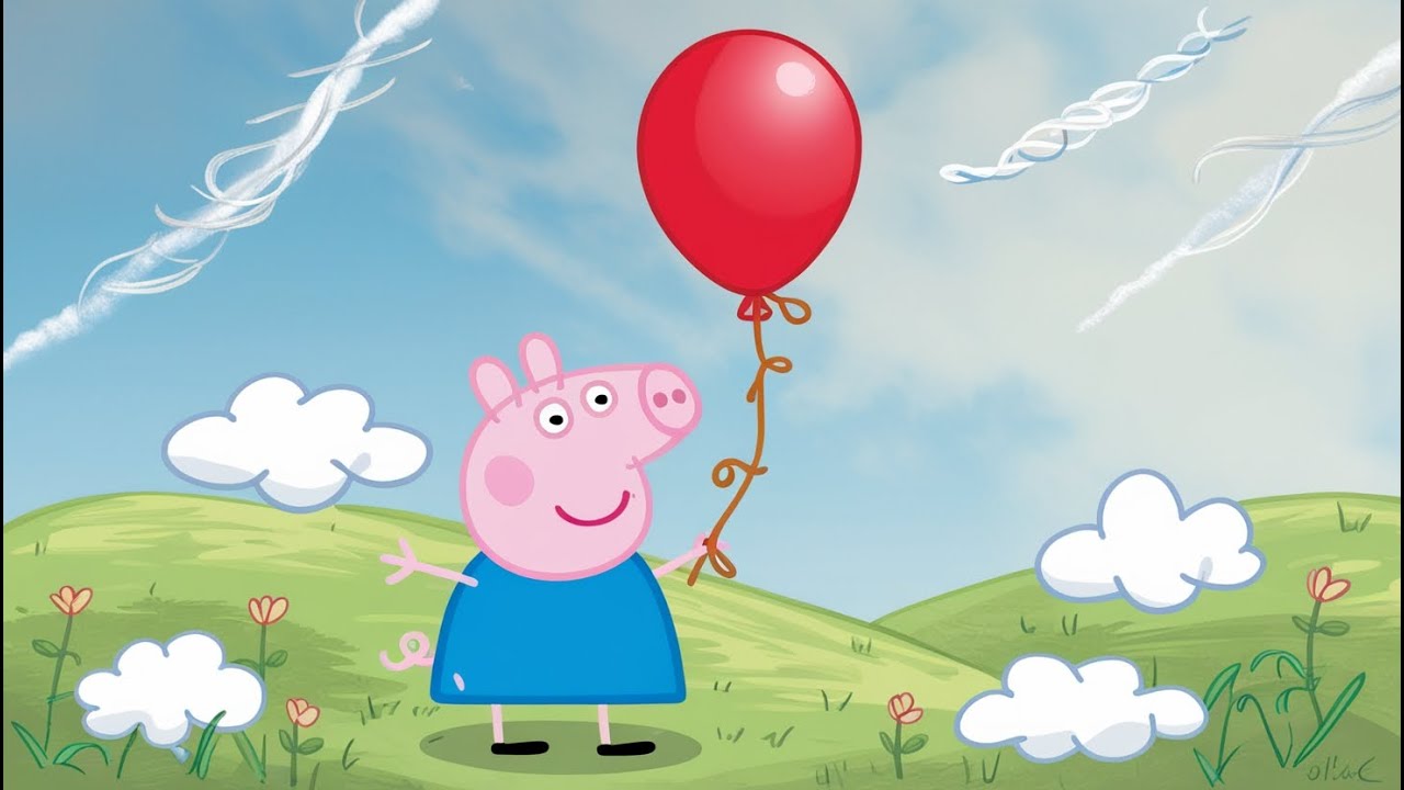 Peppa and the Lost Balloon – A Fun Adventure with Peppa! 🎈 - YouTube