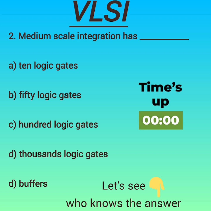 VLSI interview Questions - YouTube