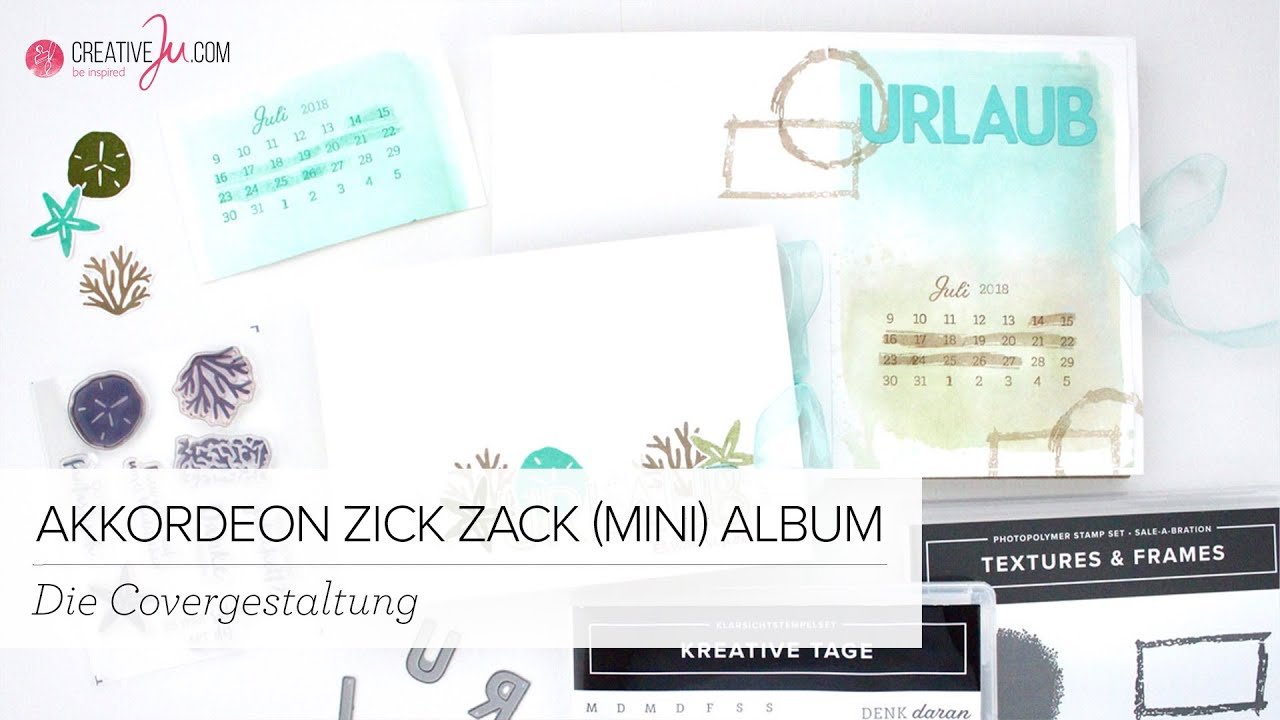 Akkordeon Zick Zack (Mini) Album - Die Covergestaltung - YouTube