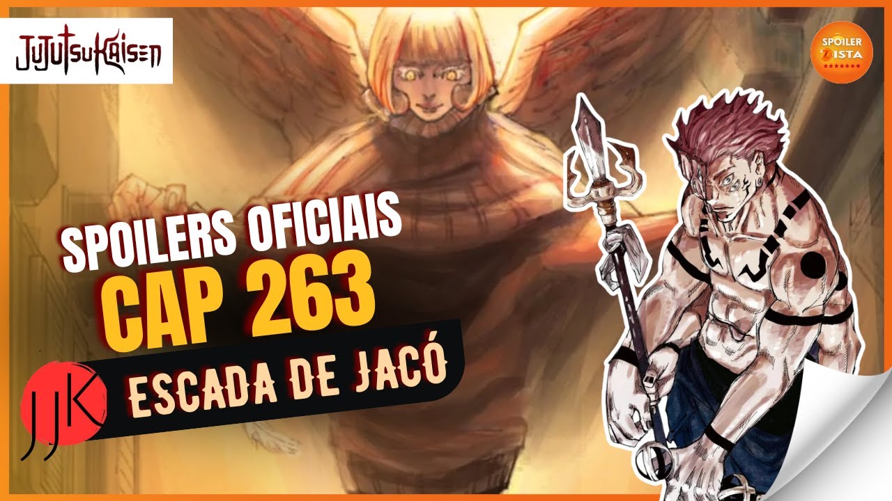 JUJUTSU KAISEN SPOILERS 263 - CARTADA FINAL - ESCADA DE JACÓ - YouTube